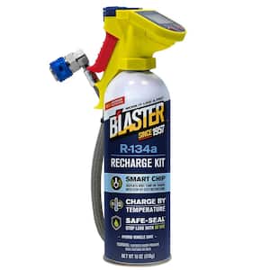 Blaster 18 fl. oz. R-134a Refrigerant Kit with in-Line Gauge BLA340A ...