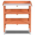 NORTHBEAM Natural Wood Simple Potting Bench MPG-PB05