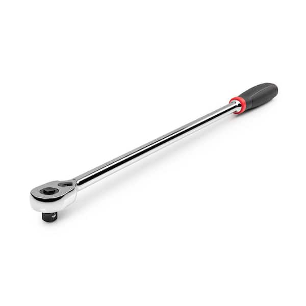 TEKTON 3/8 in. Drive x 18 in. Quick-Release Comfort Grip Ratchet ...