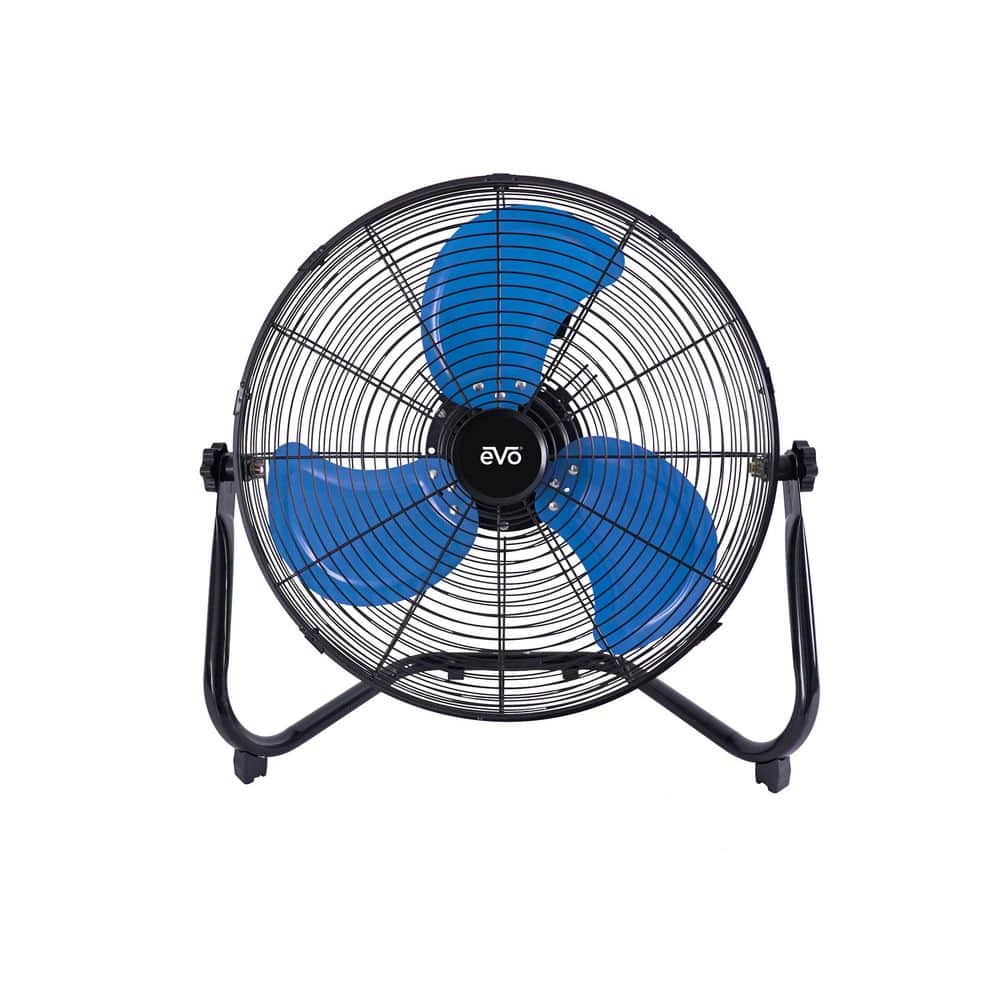 Evo High Velocity 19.9 in. 3 Speed Floor Fan HV18S - The Home Depot