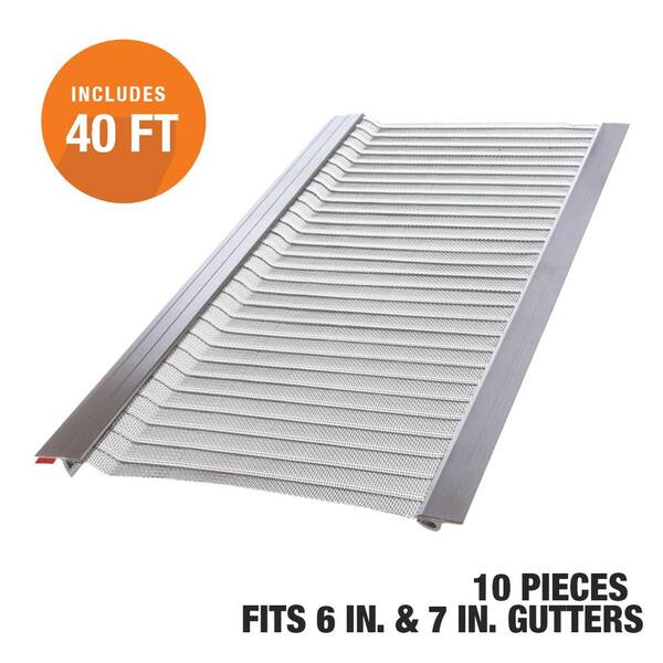 6 in. - Gutter Guards & Strainers - The Home Depot