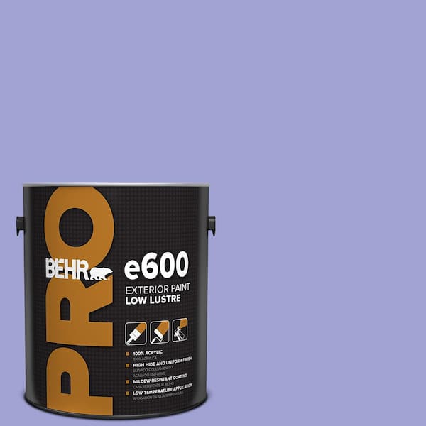 BEHR PRO 1 gal. #P550-4 Water Hyacinth Low Luster Exterior Paint ...