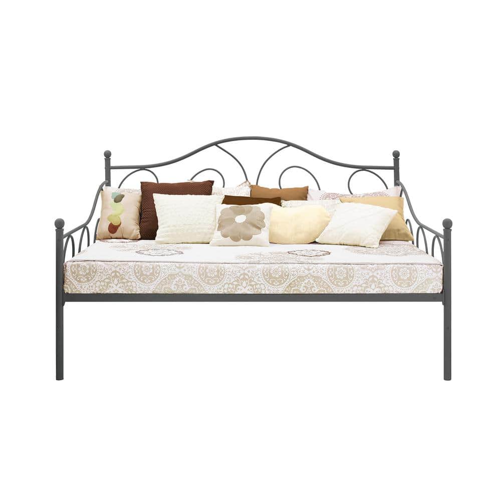 DHP Vanya Metal Daybed Full Silver