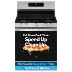 GE 19.2 cu. ft. Top Freezer Refrigerator in Stainless Steel with ...