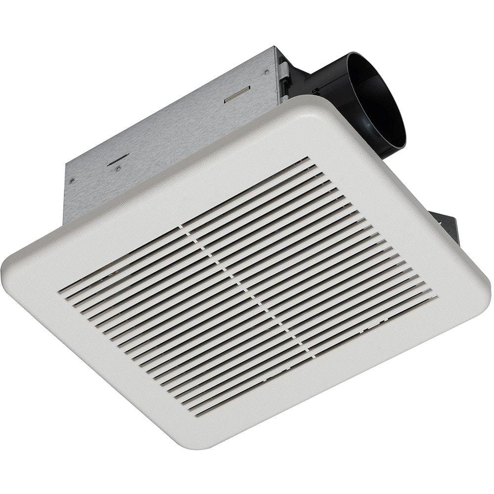 Reviews for Hampton Bay 80 CFM No Cut Ceiling Humidity Sensing Bath Fan ...