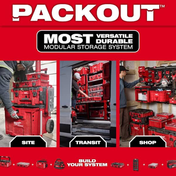 Milwaukee PACKOUT Rack Kit 48-21-8070 - The Home Depot