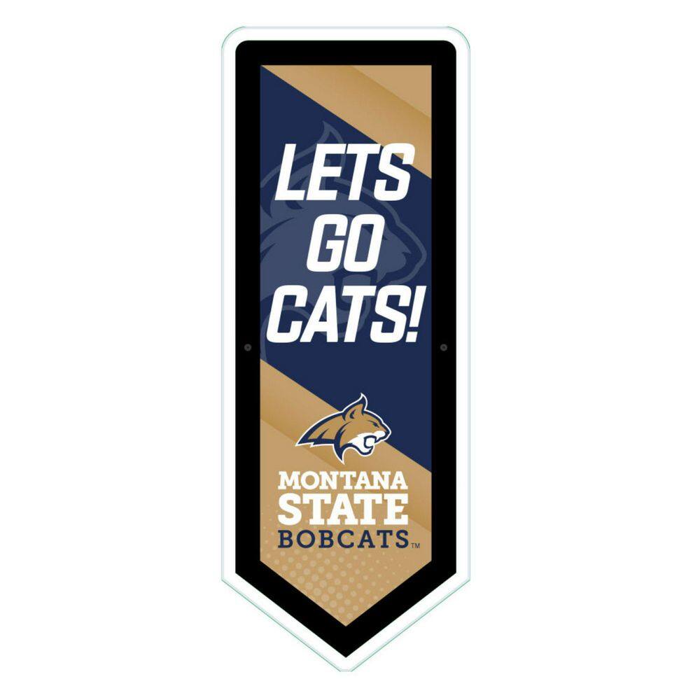 Evergreen Montana State University Pennant 9 in. x 23 in. Plug-in LED ...