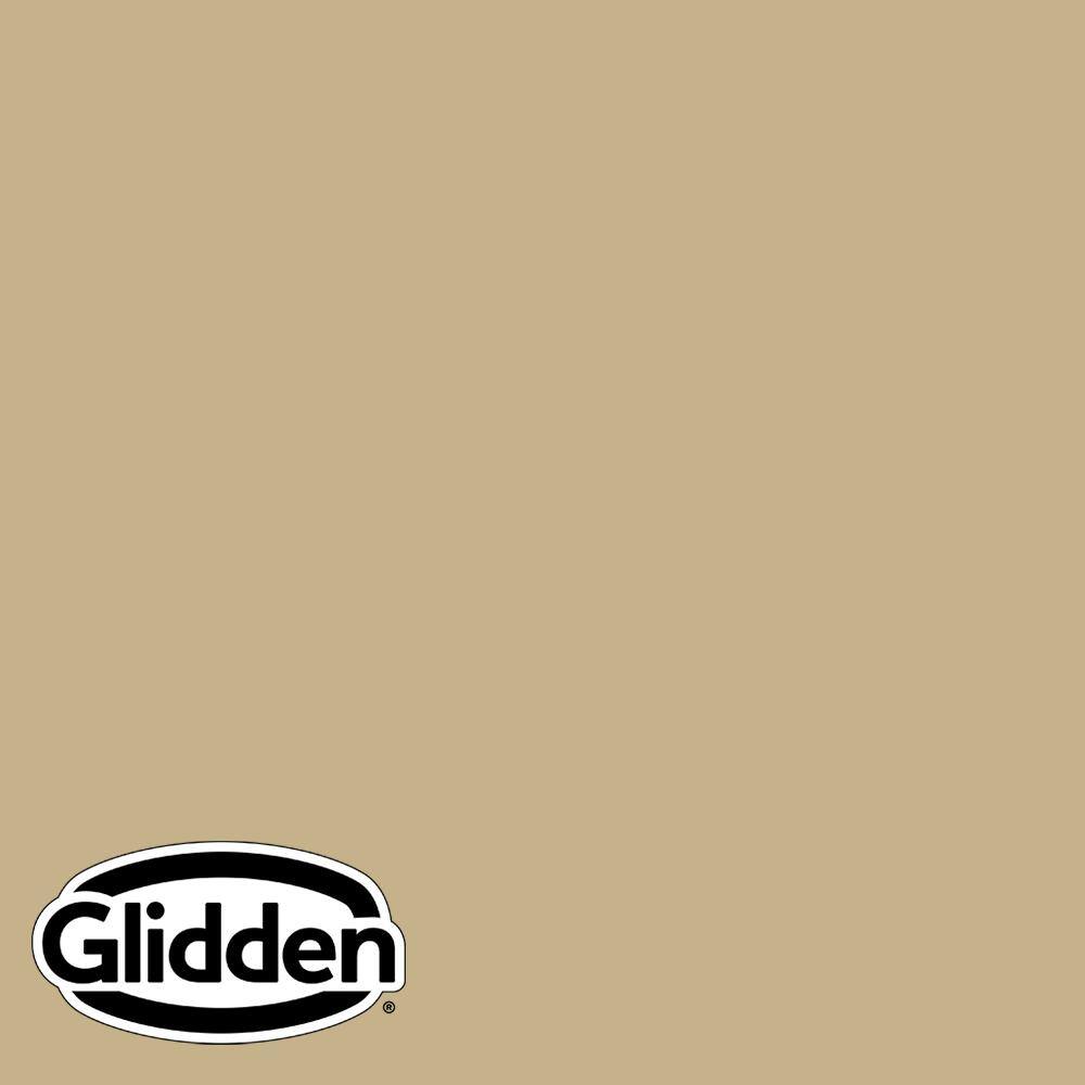 Glidden Premium 1 gal. Earthy Cane PPG1103-4 Satin Exterior Latex Paint ...