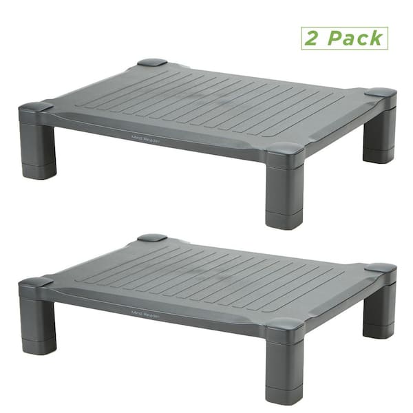 Adjustable Plastic Monitor/ Laptop Stand, Monitor Riser, Comfortable ...