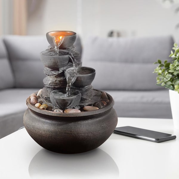 Stone Water Fountain Indoors Rack Stone, Indoor Fountains | Lamps Plus