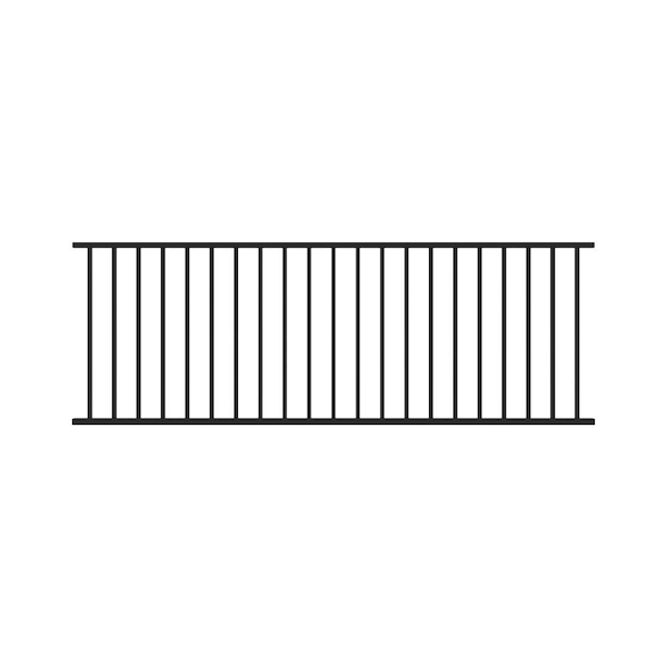 RDI Avalon 8 ft. Aluminum Rail Panel with Square Balusters Stair 36 in ...