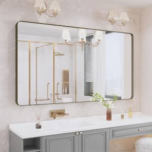 Klajowp 59 in. W x 28 in. H Large Rectangular Framed Wall Mounted ...
