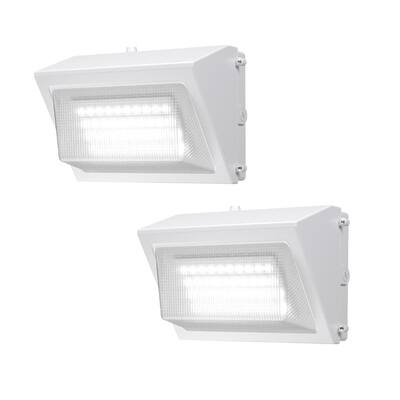 PROBRITE 750-Watt Equivalent Integrated Outdoor LED Wall Pack, 11500 ...