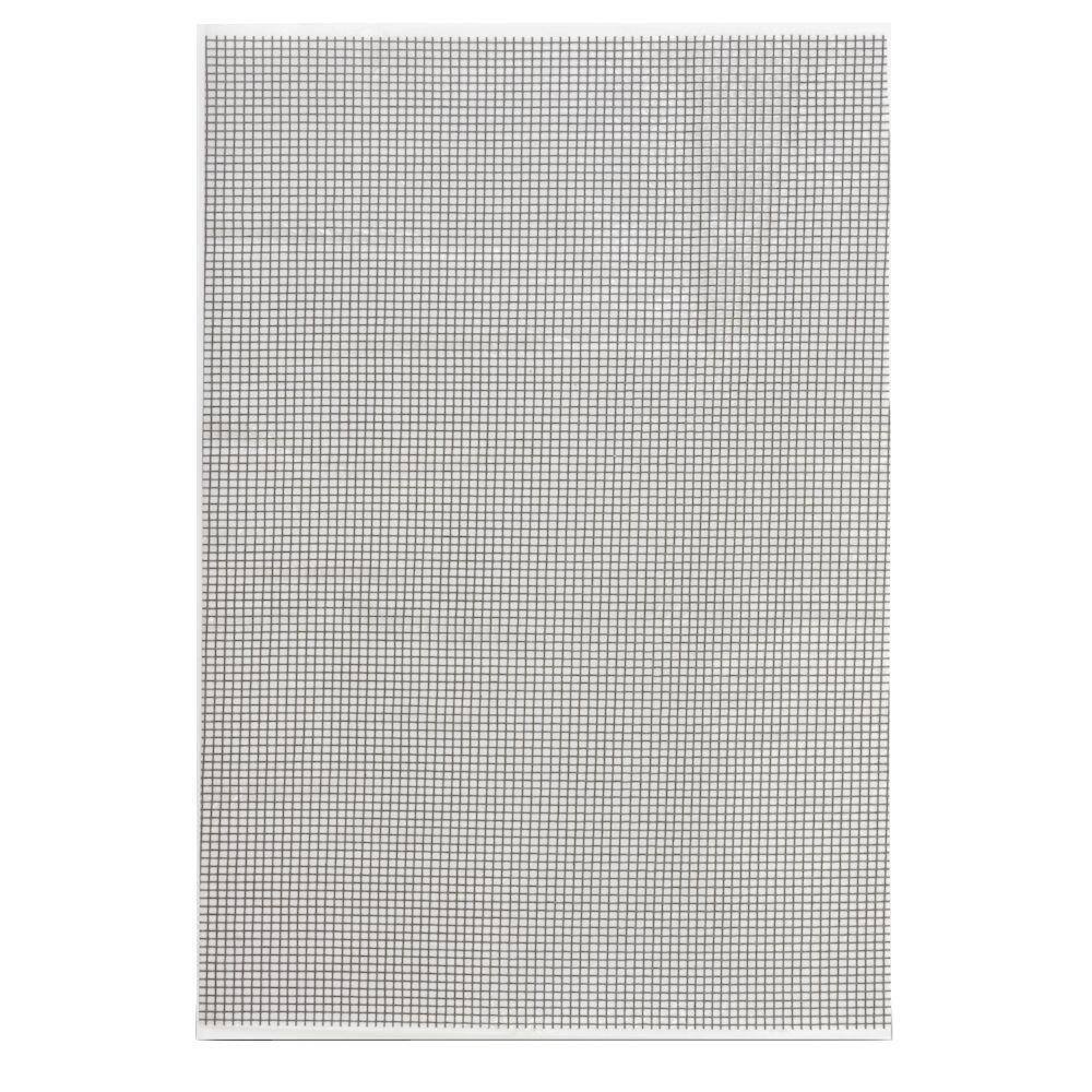 Screenmend 5 in. x 7 in. Silver-Gray Screen Repair Patch 857101004549 ...