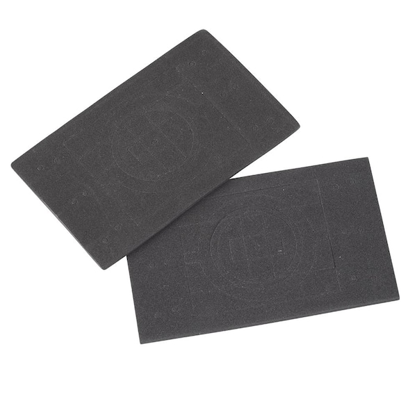 Halex Non-Metallic Black Weatherproof Rectangle Gaskets (2-Pack) W49170 ...
