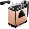 OVENTE 2 L Copper Electric Deep Fryer with Removable Frying Basket ...