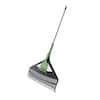 Suncast 26 in. Poly Double Tine Leaf Rake with Detachable Hand Rake ...