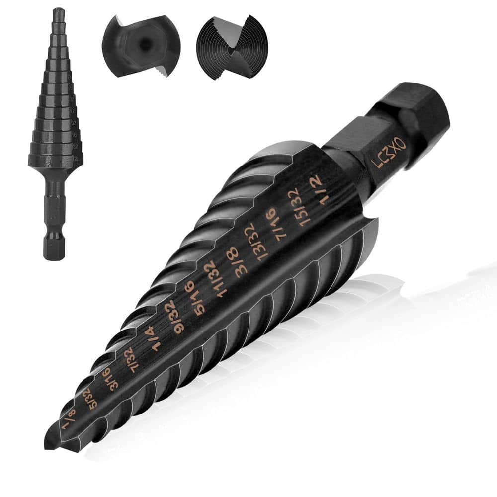 MYWISH M35 Cobalt High Speed Steel Step Drill Bit 1-3/8 in. (1-Piece ...
