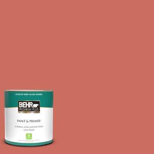 BEHR PREMIUM PLUS 1 gal. #M170-6 Dash of Curry Satin Enamel Exterior ...