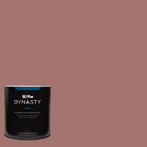 BEHR PREMIUM PLUS 5 gal. #MQ1-17 Autumn Russet Semi-Gloss Enamel ...