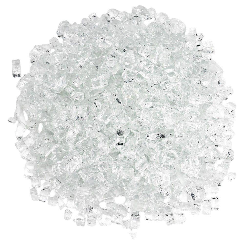 American Fire Glass 1/4 in. Starfire Fire Glass 10 lbs. Bag AFF-STFR-10 ...