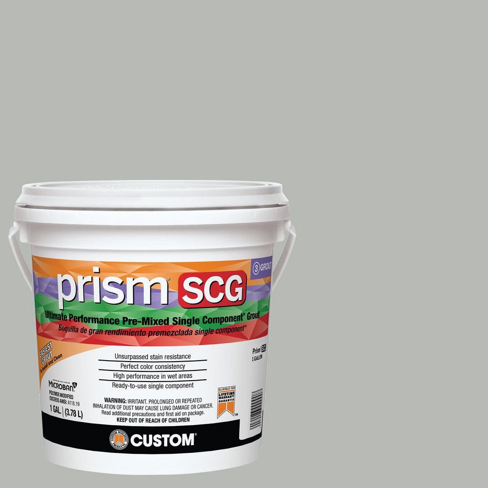 Reviews for Custom Building Products Prism SCG #546 Cape Gray 1 Gal ...