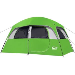VEVOR Camping Gazebo Tent 12 ft. x 12 ft. 6 Sized Pop-Up Canopy Screen ...