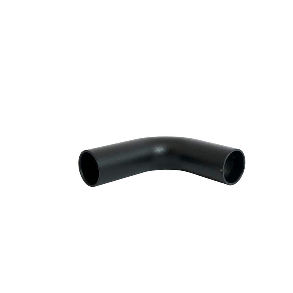FORTRESS Round ADA Black Sand Steel Handrail Return 90 Degree 50500928 ...