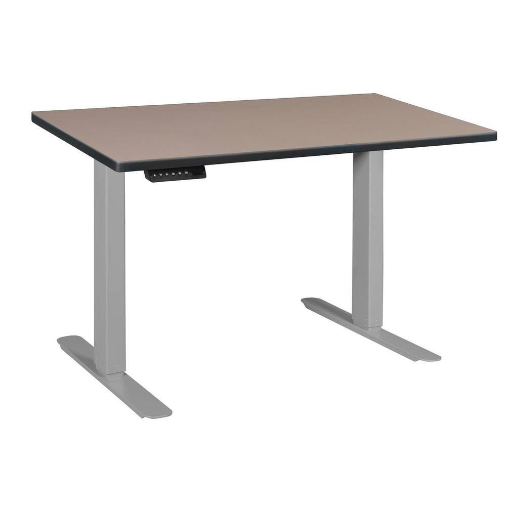 Regency Natalie 48 in. H Beige/Grey Adjustable Power Desk HDNAD4824BEGY ...
