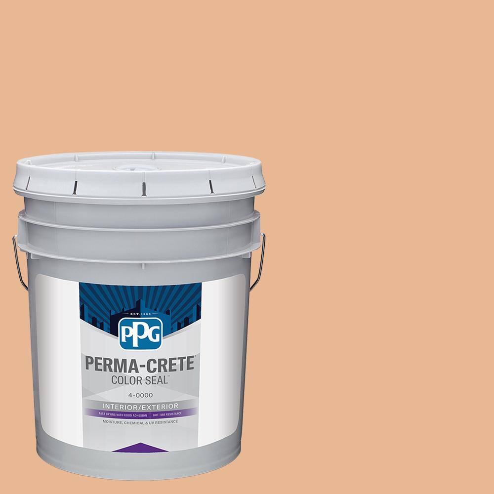 Perma-Crete Color Seal 5 gal. PPG1201-4 Gentle Doe Satin Interior ...