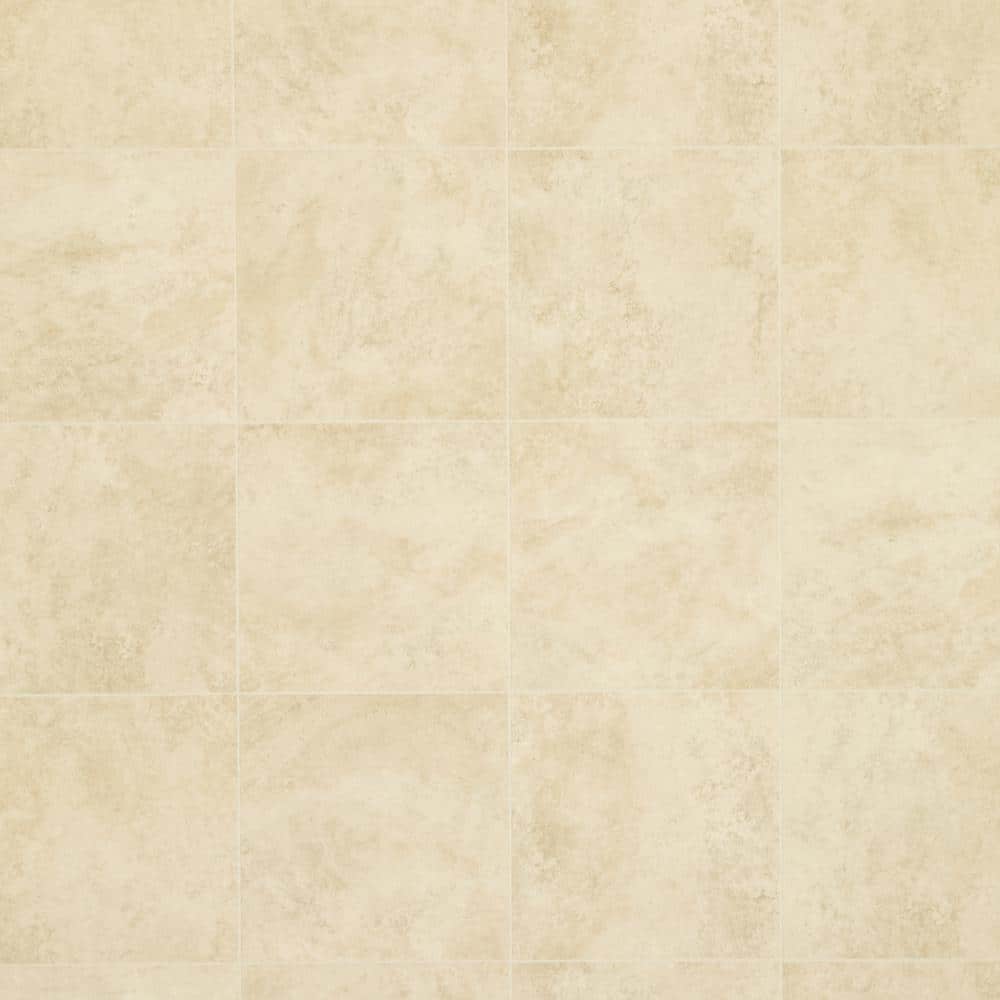 Lifeproof Esplanade White Tile 16 MIL 13.2 ft. W x Cut to Length ...