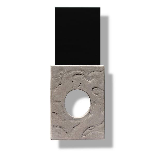 Silvermine Stone 9.25 in x 11.75 in. Stone Light Box in Brownstone ...