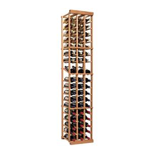 Wine Enthusiast N'Finity 90-Bottle Natural Floor Wine Rack 618 50 05
