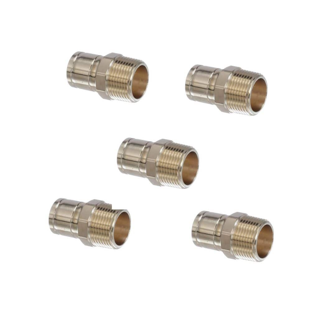 Viega ProPress 1 in. FTG x MPT Zero-Lead Bronze Street Adapter (5-Pack ...