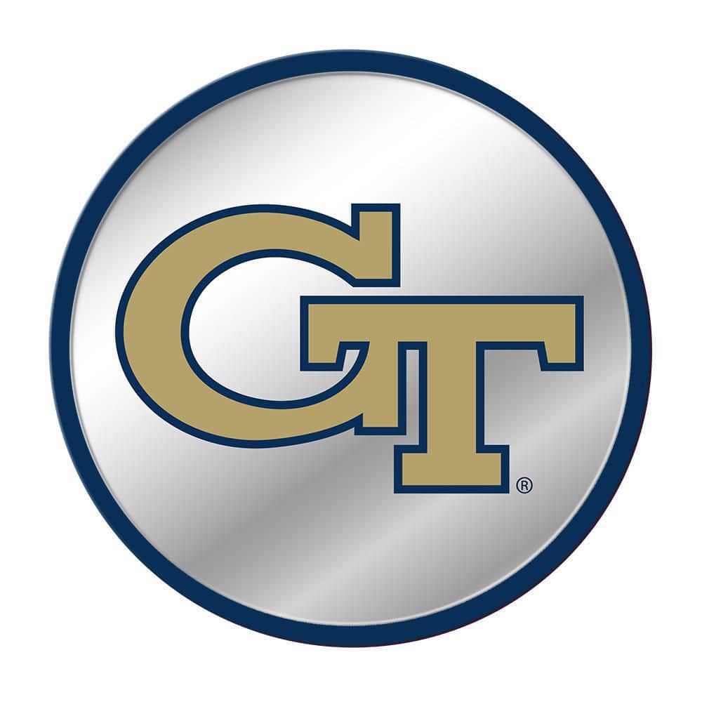 The Fan-Brand 17 in. Georgia Tech Yellow Jackets Modern Disc Mirrored ...