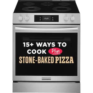 Frigidaire Gallery 30 in. 5-Element Slide-In Front Control 30 min ...