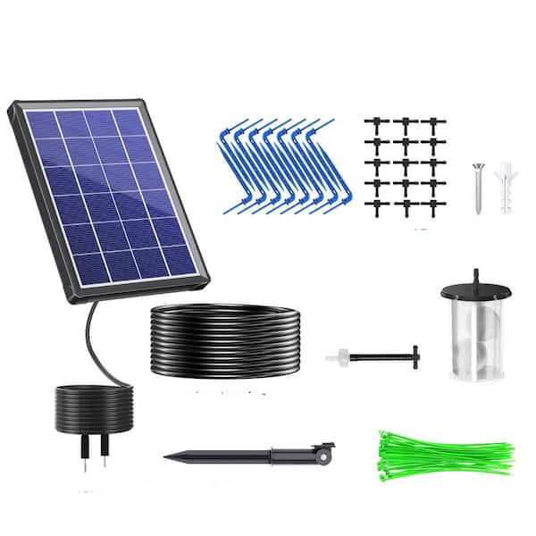 Oyezvary Solar Drip Irrigation System with Digital Programmable Timer ...