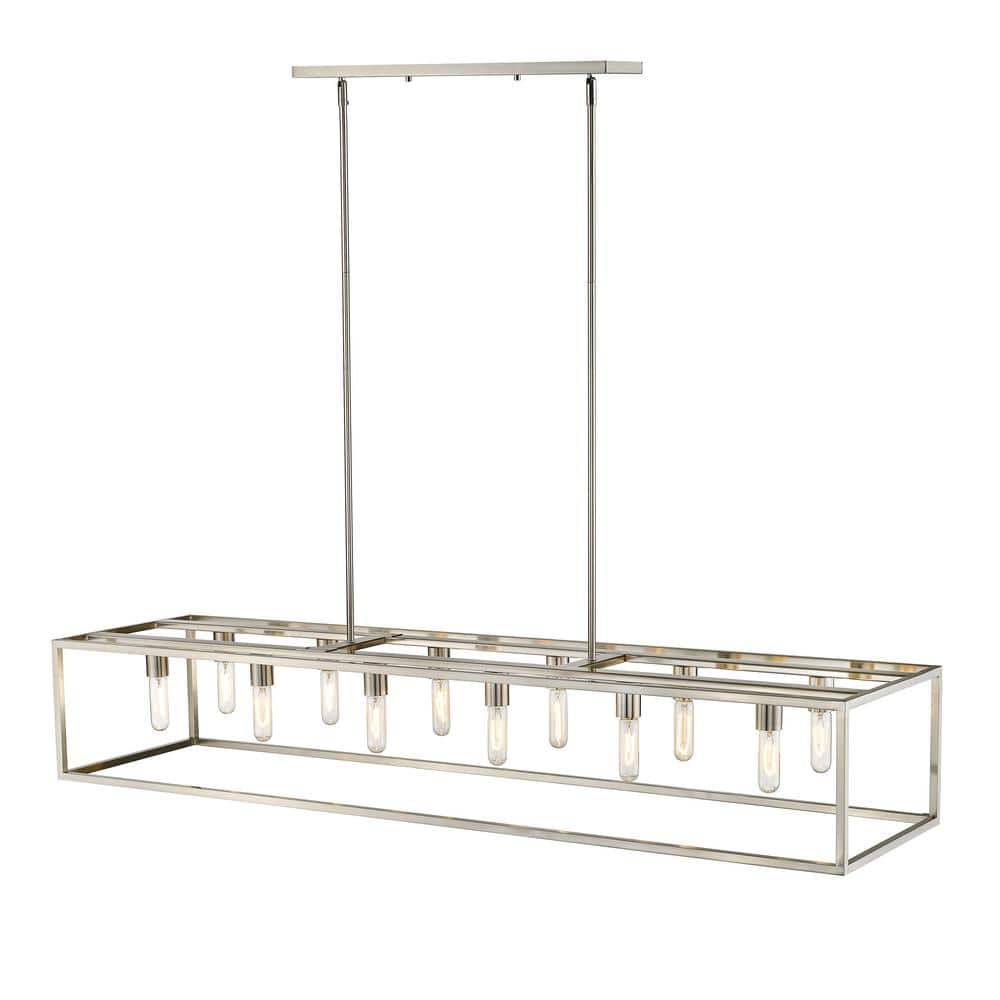 Acclaim Lighting Cobar 12-Light Satin Nickel Island Pendant IN21003SN ...