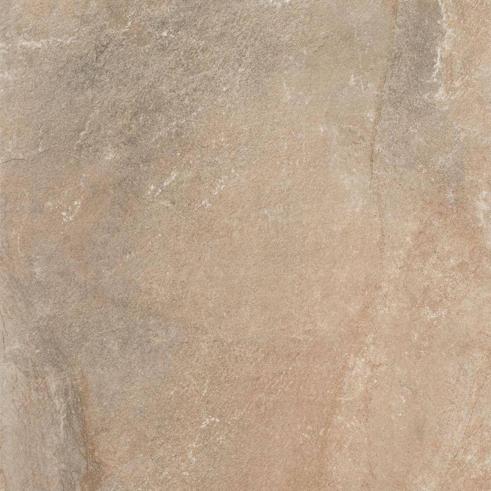 ELIANE Arizona Beige 24 in. x 24 in. Outdoor Porcelain Stone Look Floor ...