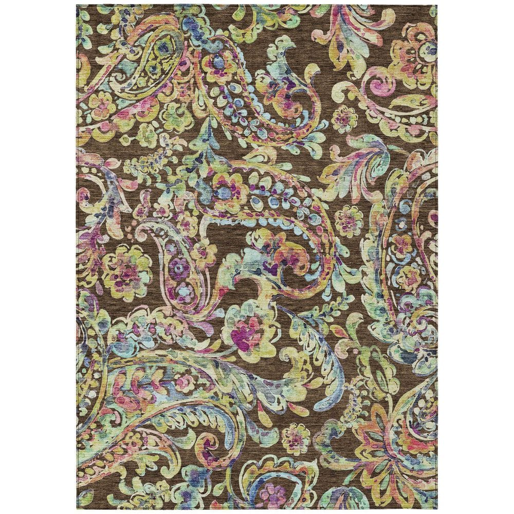 Addison Rugs Chantille Machine Washable Indoor/Outdoor Abstract ACN834 ...