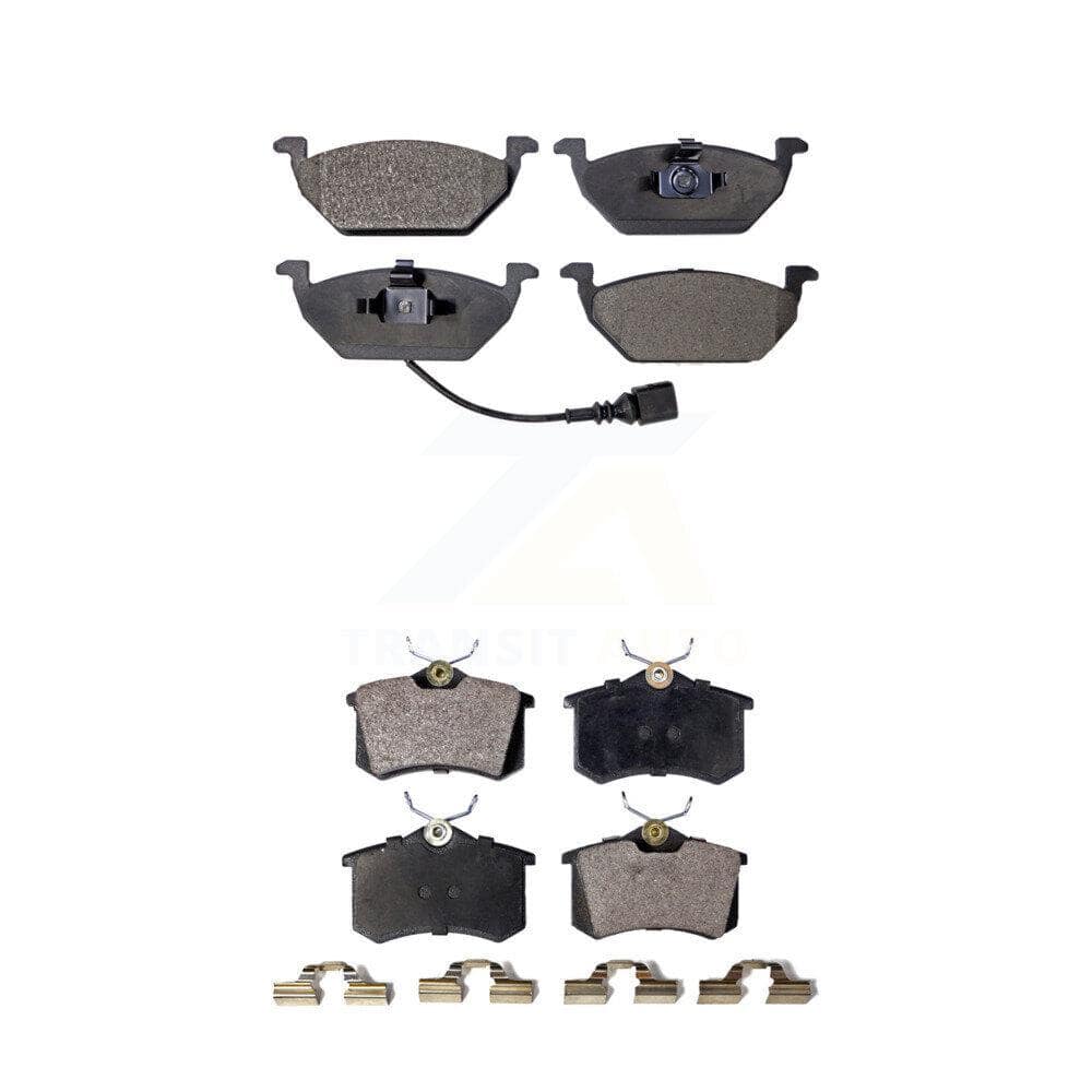 TEC Front Rear Ceramic Brake Pads Kit For Volkswagen Jetta Beetle Golf ...
