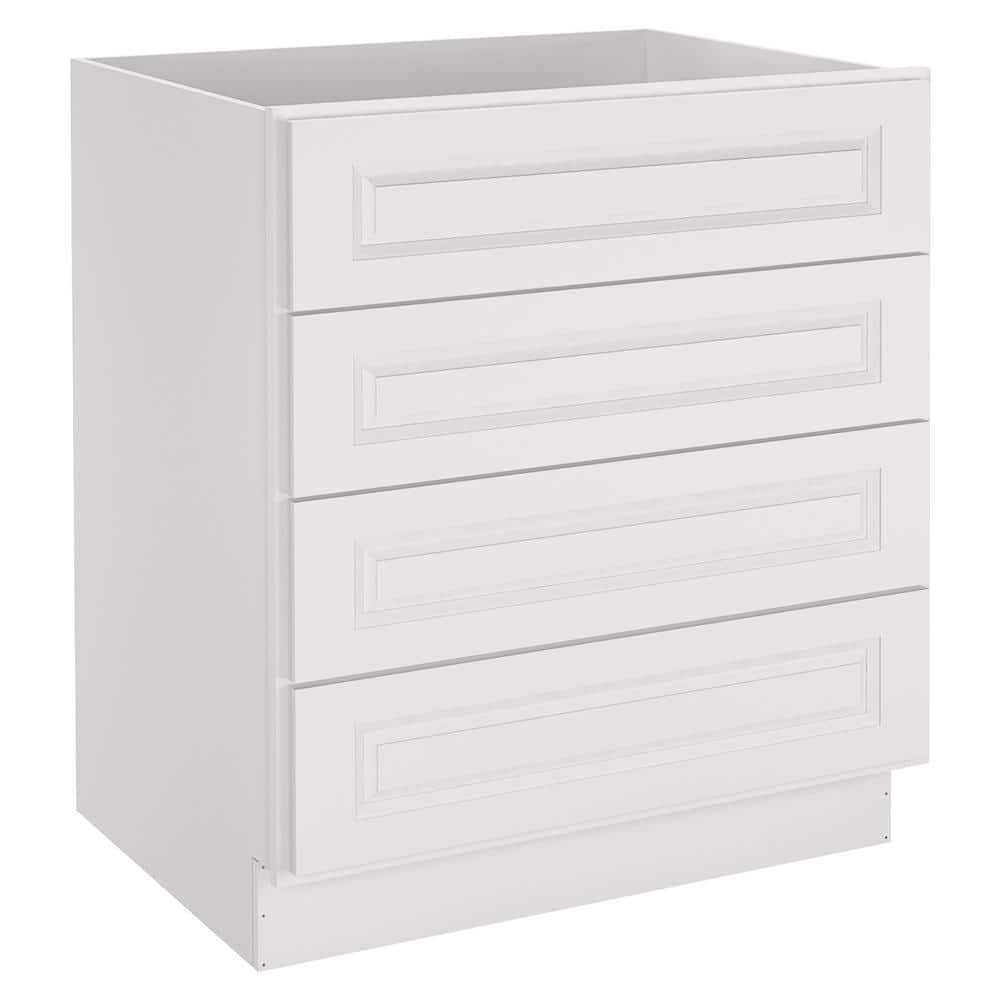 HOMEIBRO 30 in. Wx24 in. Dx34.5 in. H in Raised Panel Dove Plywood ...