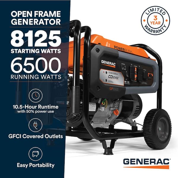 Generac - Portable Generators - The Home Depot