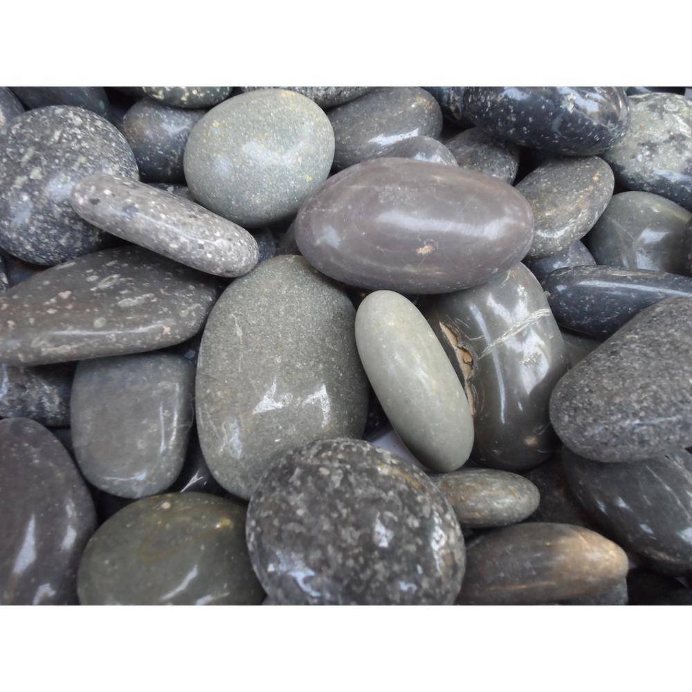 Baja Peninsula 1 in. to 2 in. 0.50 cu. ft. 40 lbs. Bag Black Beach ...