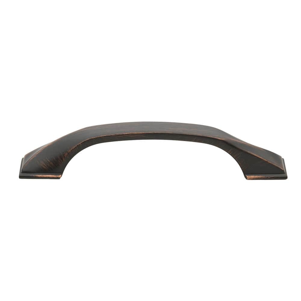 GLIDERITE 3-3/4 in. (96 mm) Center-to-Center Oil Rubbed Bronze Twisted ...
