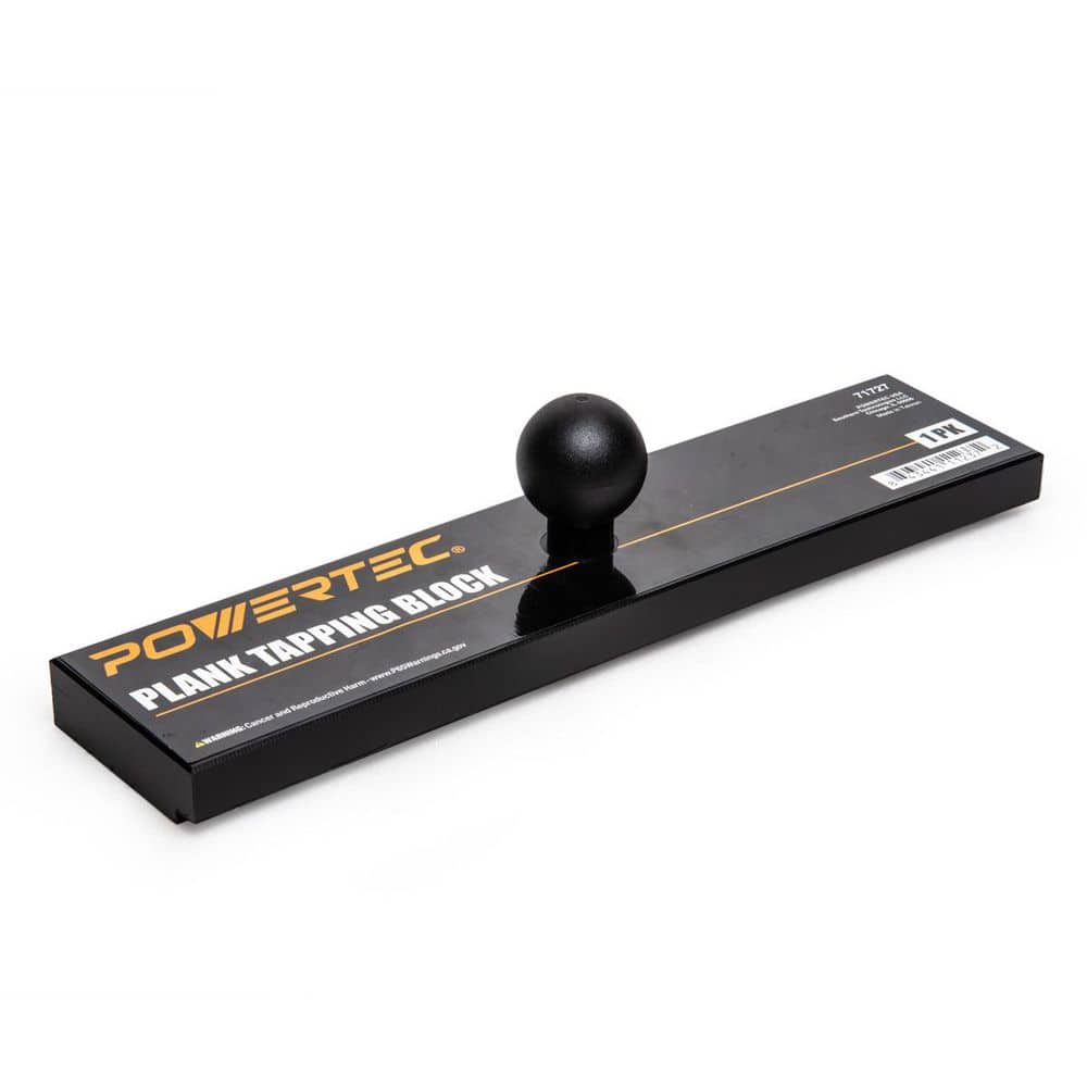 ‎POWERTEC Tapping Block Flooring Tool, Ergonomic Ball Handle, Hammer ...