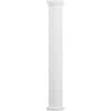 AFCO 9 in. x 10 ft. Primed Non-Tapered Square Shaft Endura-Aluminum ...