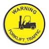 Mighty Line 24 in. Warning Fork Lift Traffic Industrial Strength Floor ...