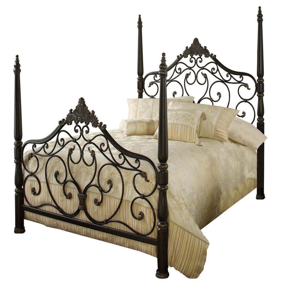 Hillsdale Furniture Parkwood King-Size Bed with Rails 1450BKR