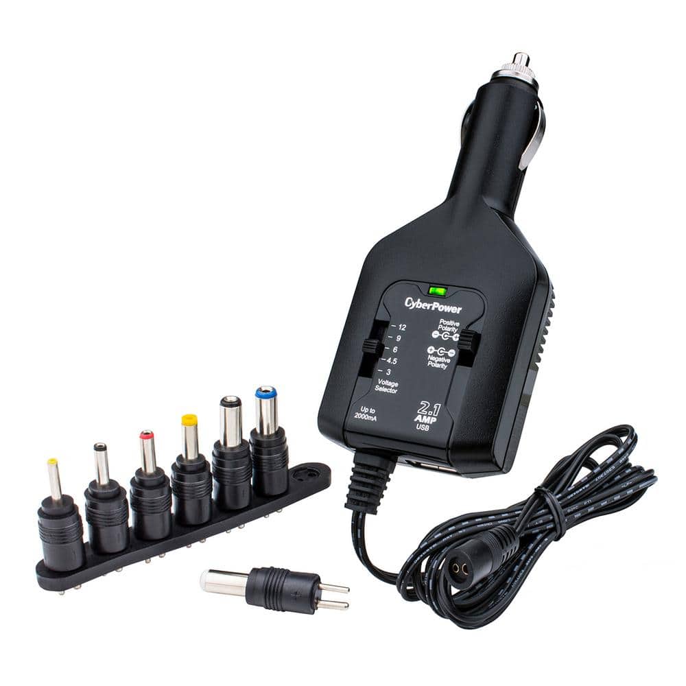 CyberPower Universal DC Adapter 2000mA CPUDC1U2000 - The Home Depot